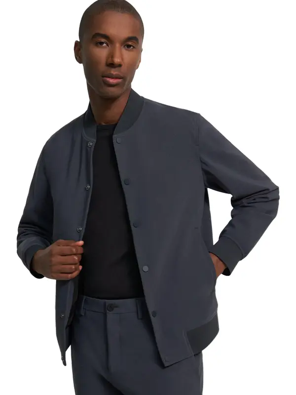 Theory Murphy Bomber Jacket - Basalt