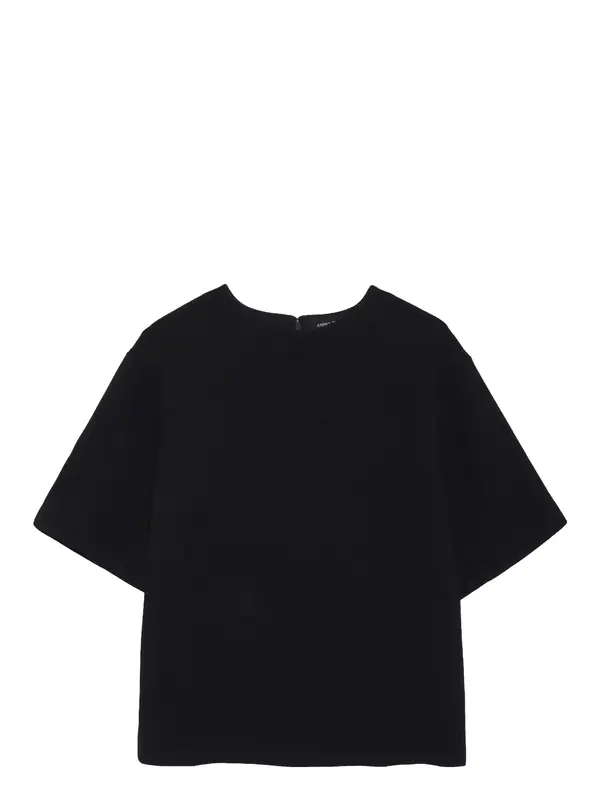 ANINE BING Maddie Short-sleeve T-shirt - Black