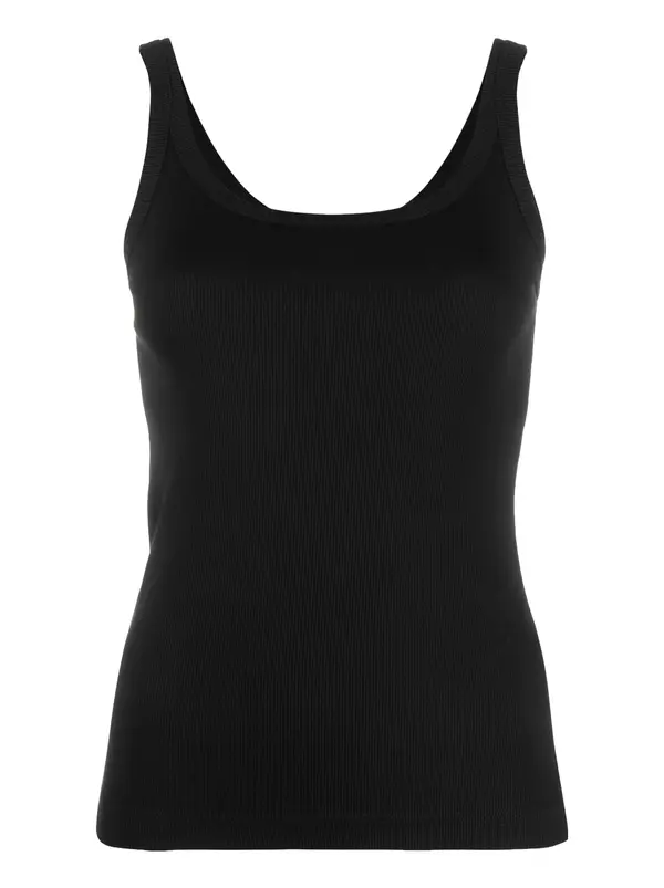 Dolce & Gabbana Cotton Tank Top - Black