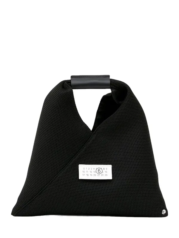 MAISON MARGIELA Numbers-motif Mesh Tote - Black