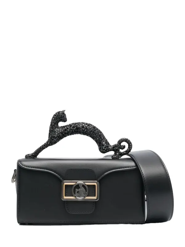 LANVIN Pencil Cat Shoulder Bag - Black