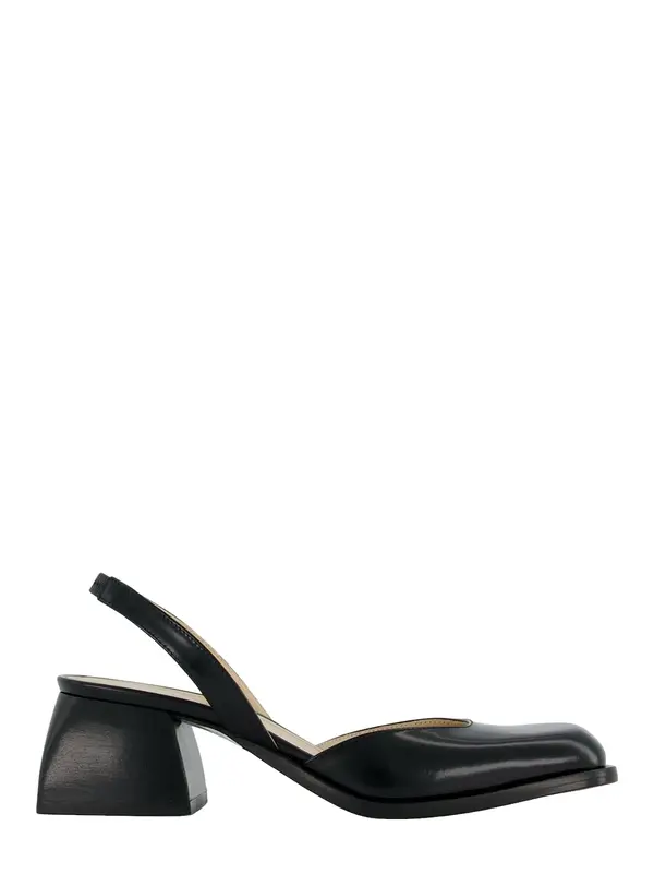 NODALETO Bulla Jones 45mm Leather Pumps - Black