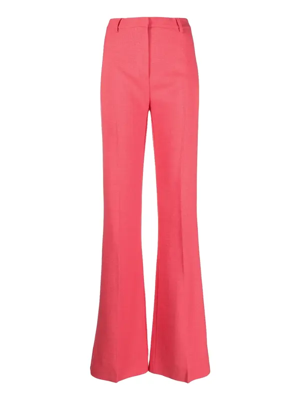 Etro Mid-rise Flared Trousers - Pink