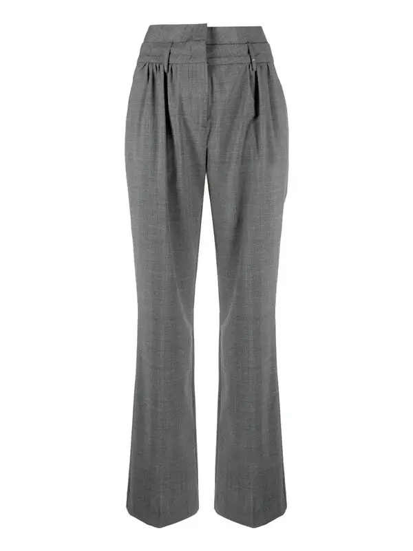 THE GARMENT High-waisted Tailored Trousers - Grey