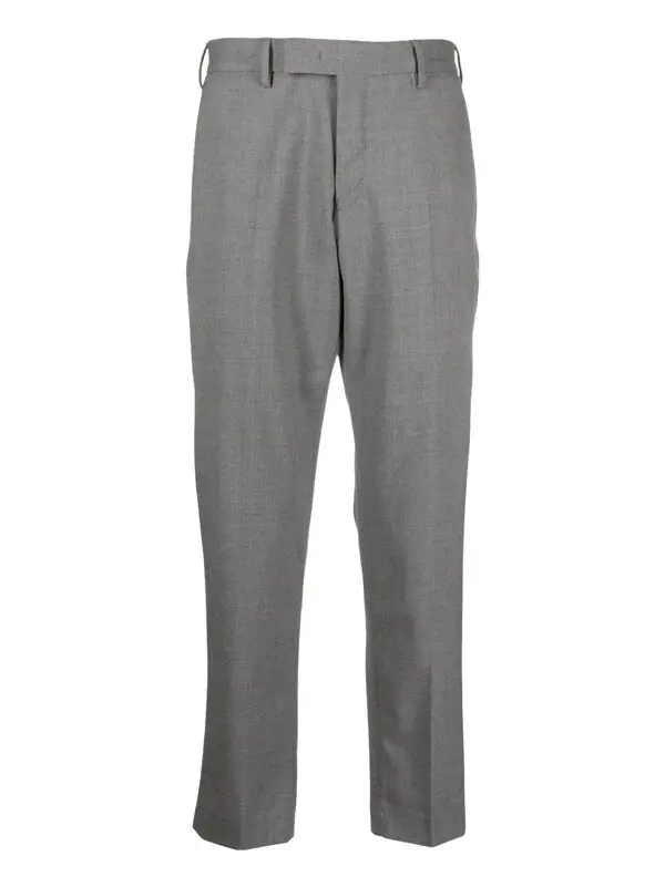PT TORINO Cropped Tailored Trousers - Grey