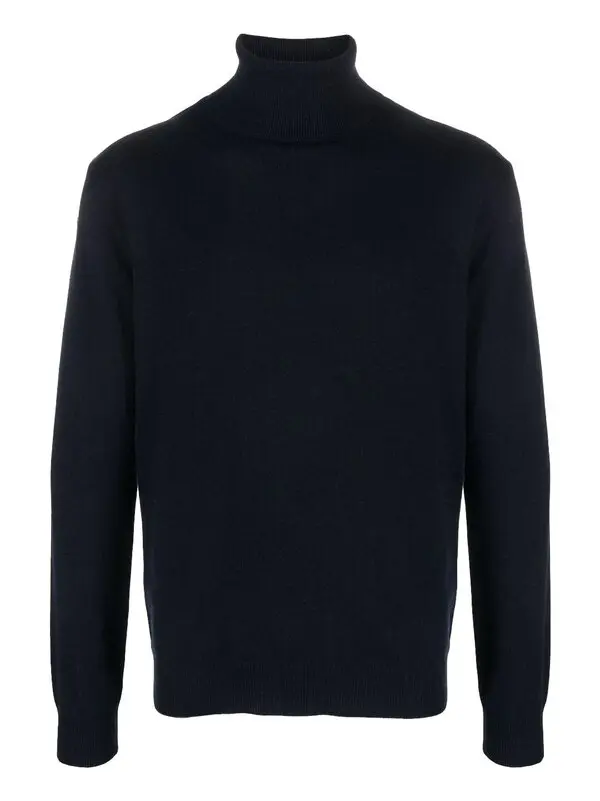 DONDUP Roll-neck Long-sleeve Jumper - Blue