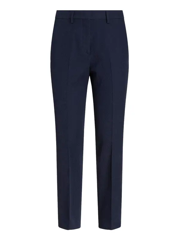 Etro Tapered-leg Trousers - Blue