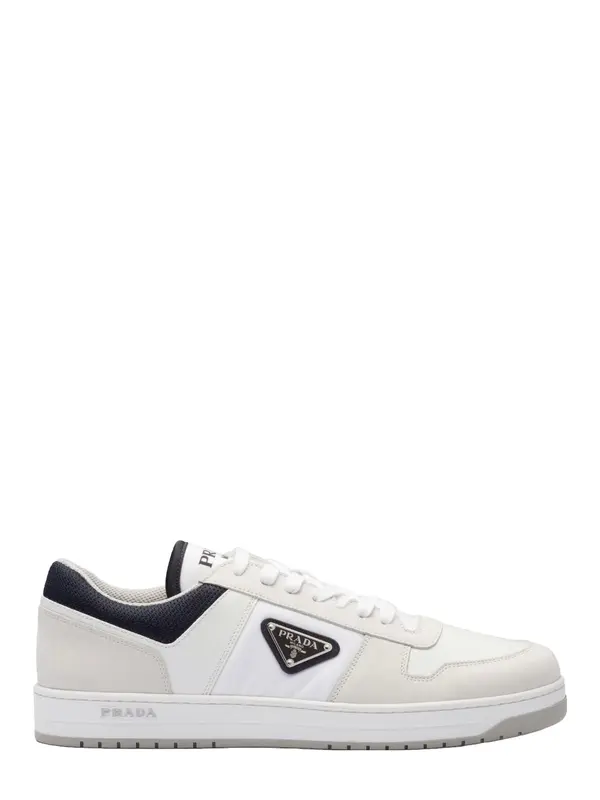Prada Downtown Re-nylon Low-top Sneakers - White