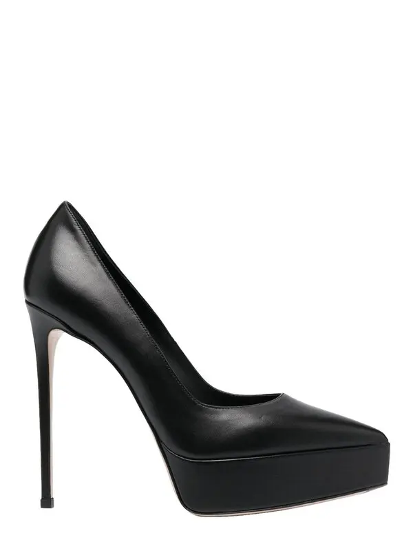 LE SILLA 130mm Uma Pointed-toe Pumps - Black