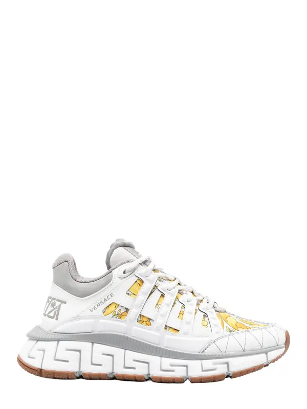 Versace Trigreca Low-top Sneakers - White