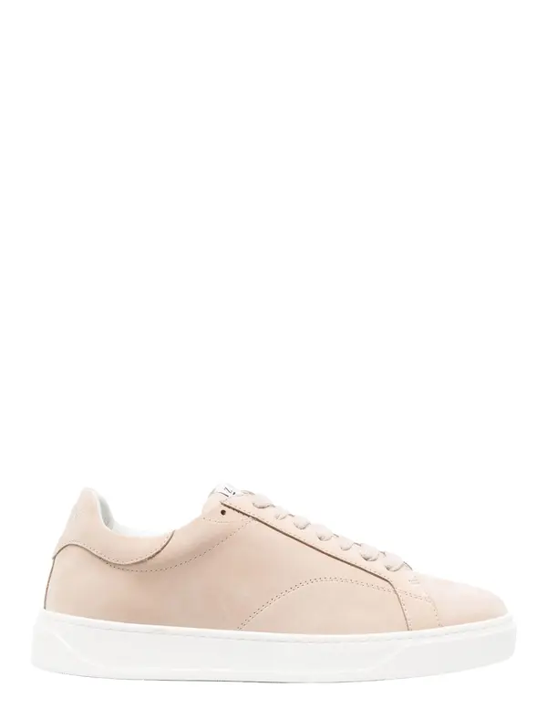 LANVIN Ddb0 Leather Sneakers - Neutrals