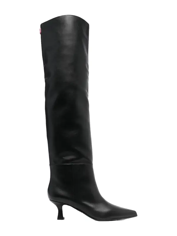 3JUIN 70mm Knee-length High Boots - Black