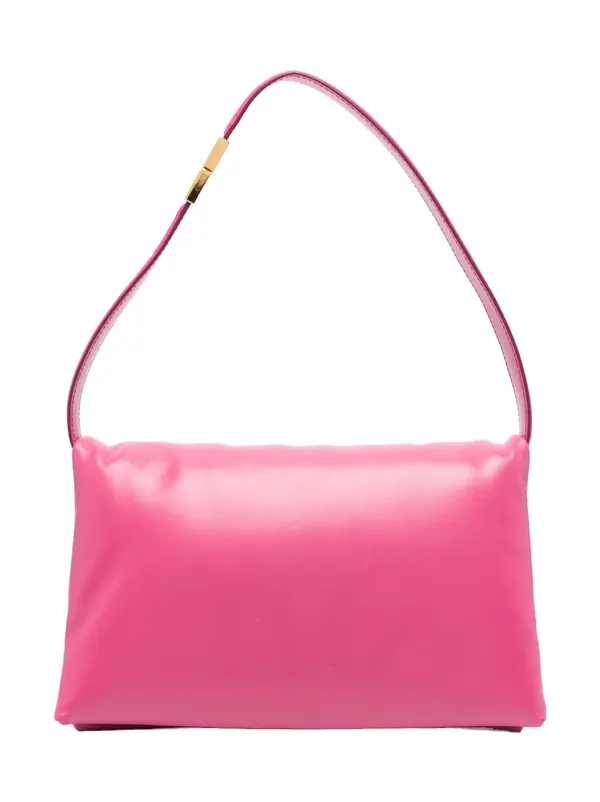Marni Medium Prisma Leather Crossbody Bag - Pink