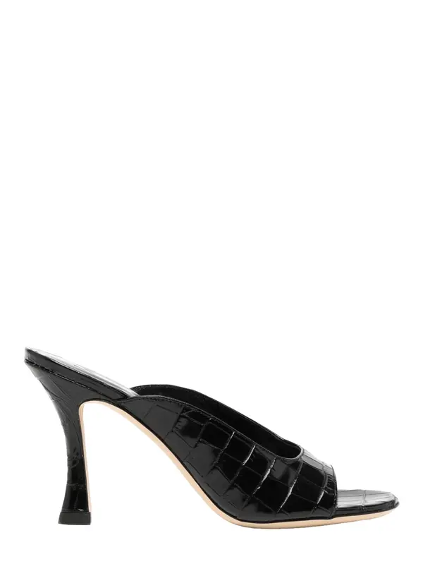 Staud 100mm Sylvia Sandals - Black