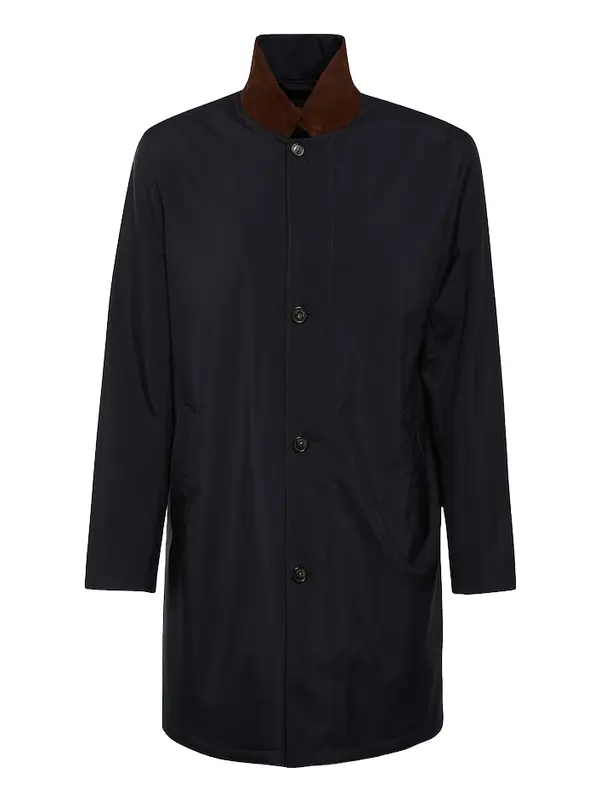Loro Piana Sebring Raincoat - Blue