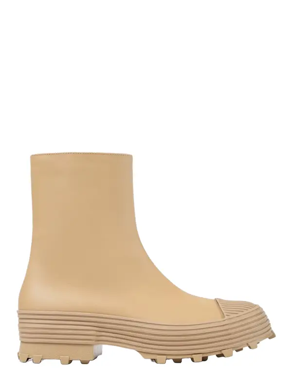 Camper Ankle Boot - Beige