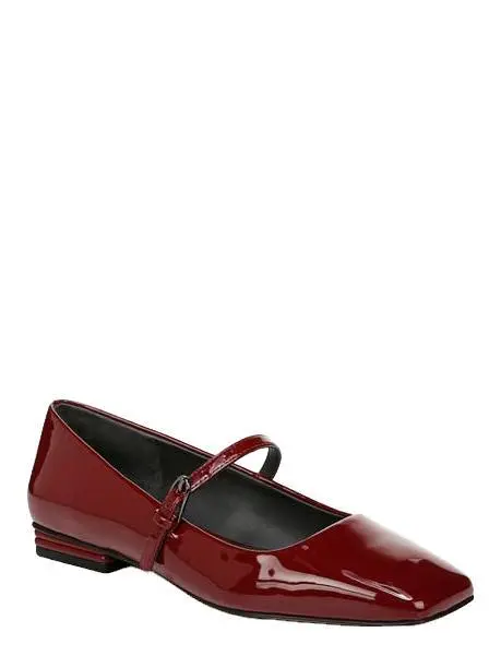 Franco Sarto Tinsley Mary Jane Flat - Burgundy Red