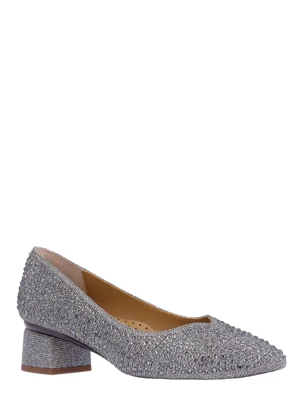 J. Reneé Bielle Embellished Pump - Pewter