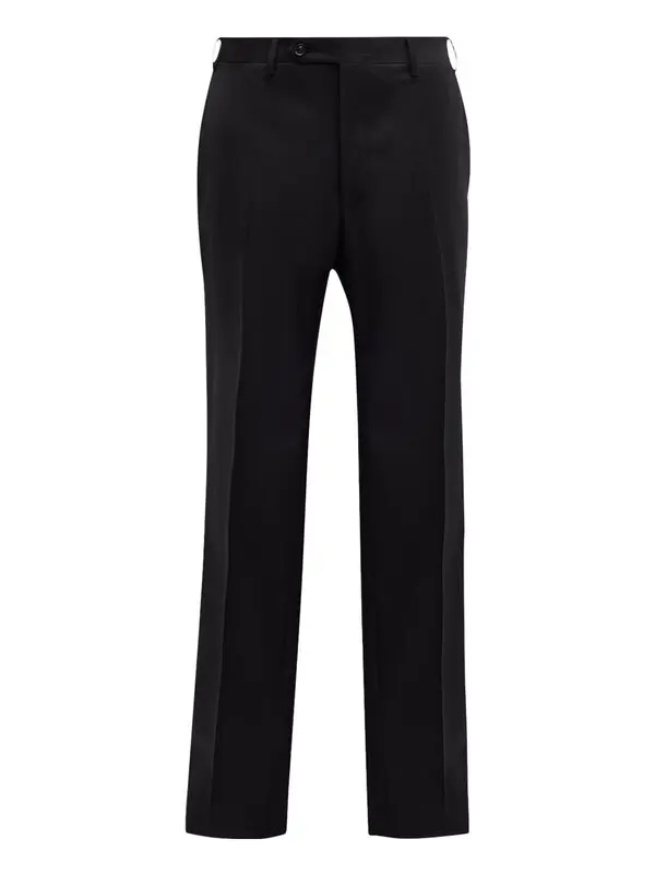 Canali Straight-leg Trousers - Charcoal