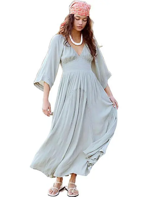 Free People Dixie Maxi Dress - Mermaids Tail