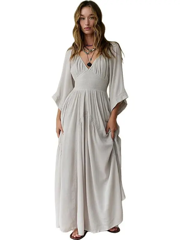 Free People Dixie Maxi Dress - Morning Clouds