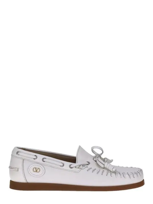 Valentino Garavani Palm Avenue Loafers - White