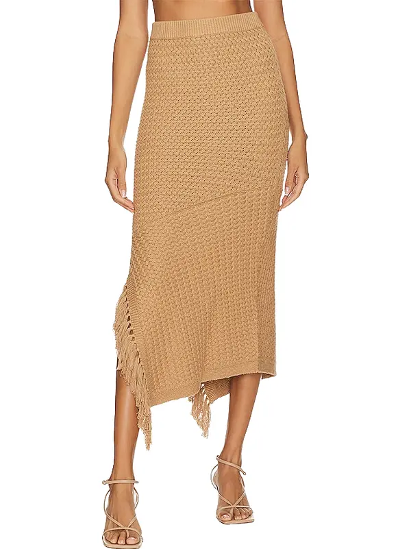 House Of Harlow 1960 X Lilja Maxi Skirt - Camel
