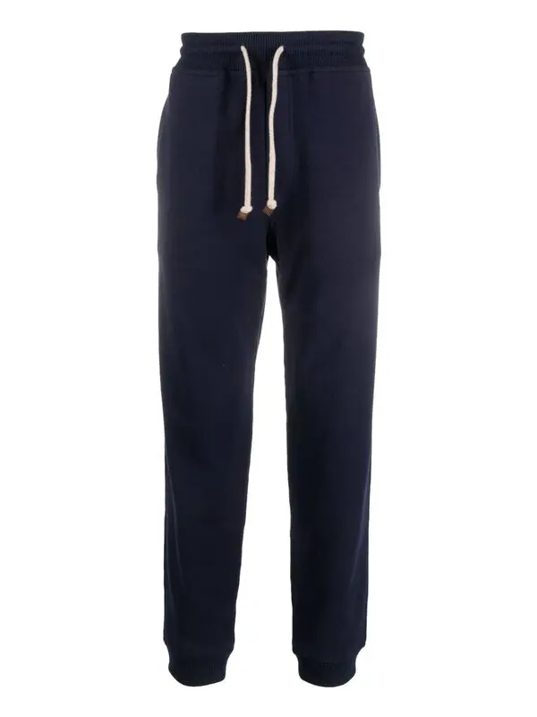 Brunello Cucinelli Drawstring-waist Track Pants - Blue