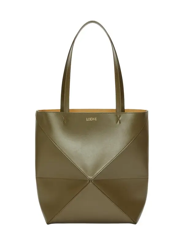 Loewe Puzzle Tote Bag - Green