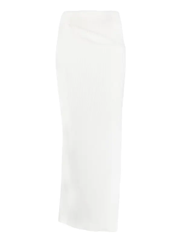 Christopher Esber Cut-out Maxi Skirt - White