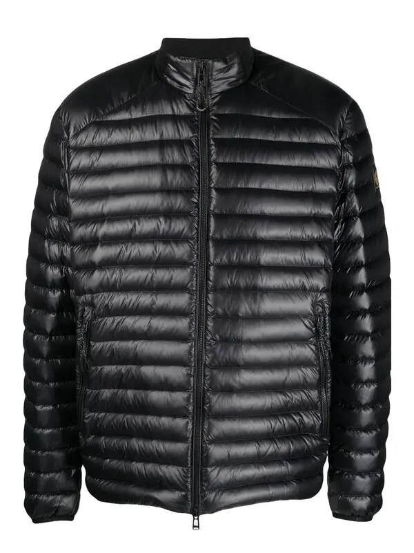 Belstaff Rambler Logo-patch Padded Jacket - Black