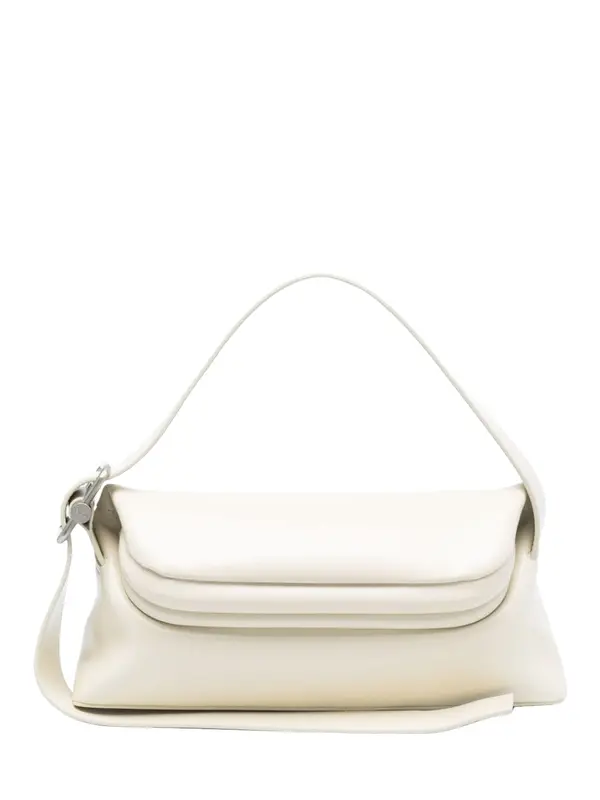 OSOI Folder Brot Leather Shoulder Bag - Neutrals