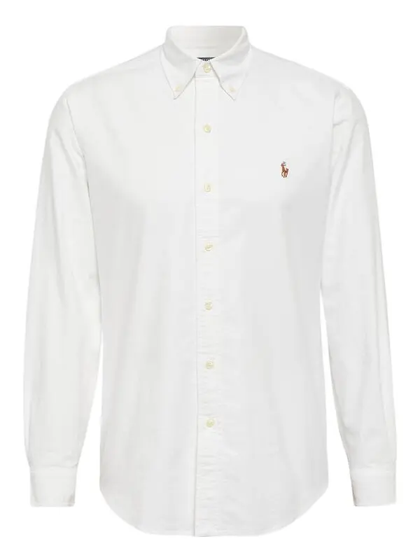 Polo Ralph Lauren Cotton Oxford Shirt - White