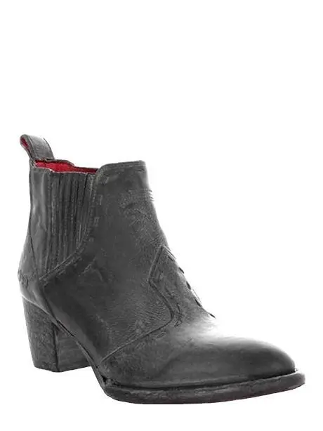 Bed Stu Brie Ii Bootie - Black Rustic Tml Oxidized Bfs