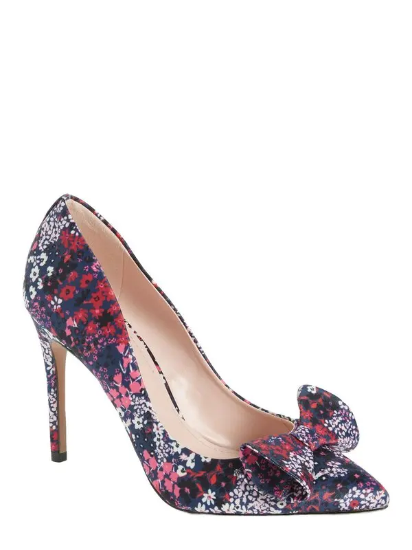 Ted Baker London Zafiina Floral Pumps - Navy