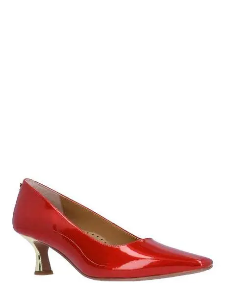 J. Reneé Ellsey Kitten Heel Pump - Red