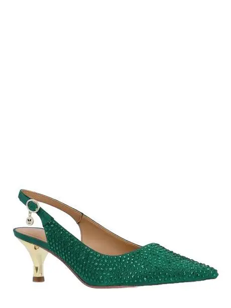 J. Reneé Ferryanne Slingback Pumps - Emerald