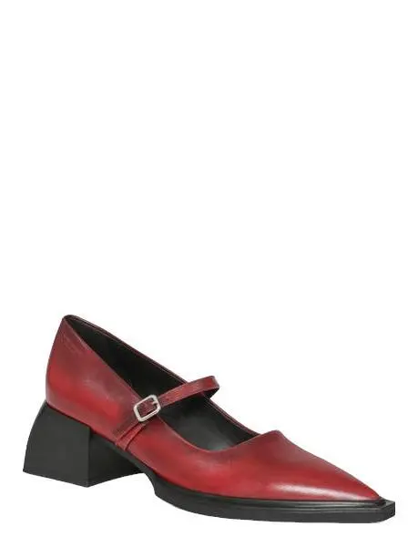 VAGABOND SHOEMAKERS Vivian Pointed Toe Mary Jane Pump - Red