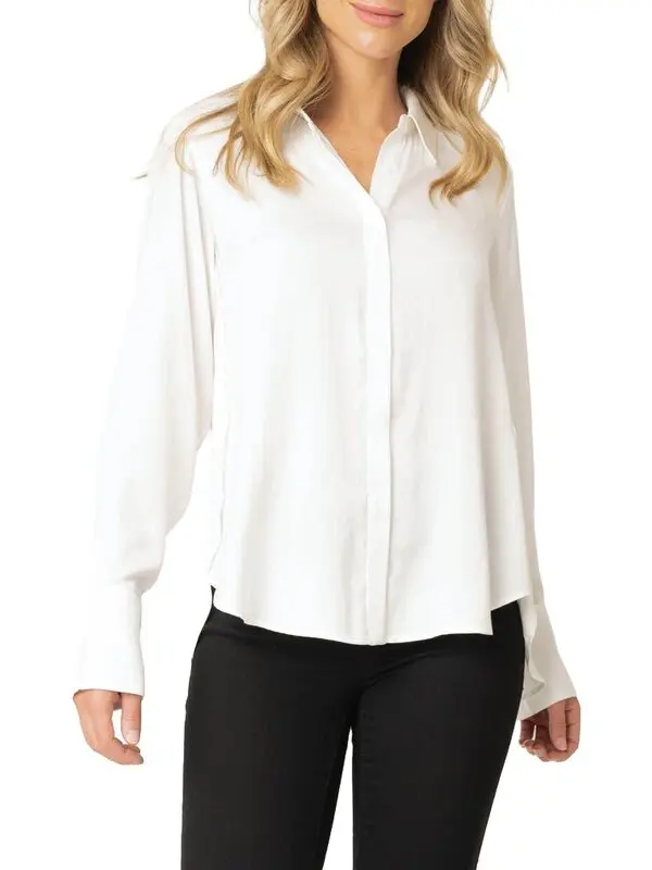 GIBSONLOOK Gigi Button-up Shirt - White