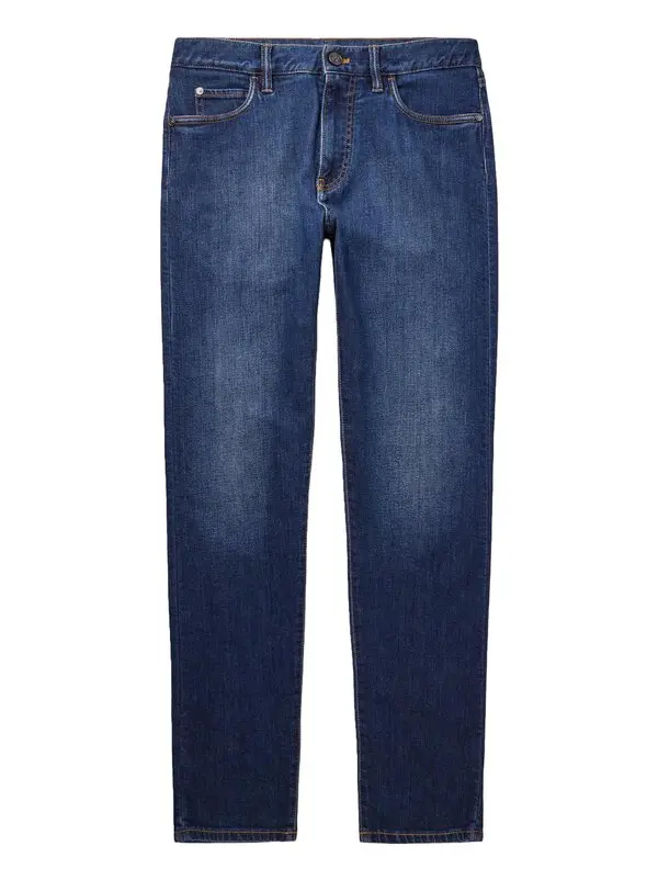 Loro Piana Doccio Slim-fit Jeans - Blue