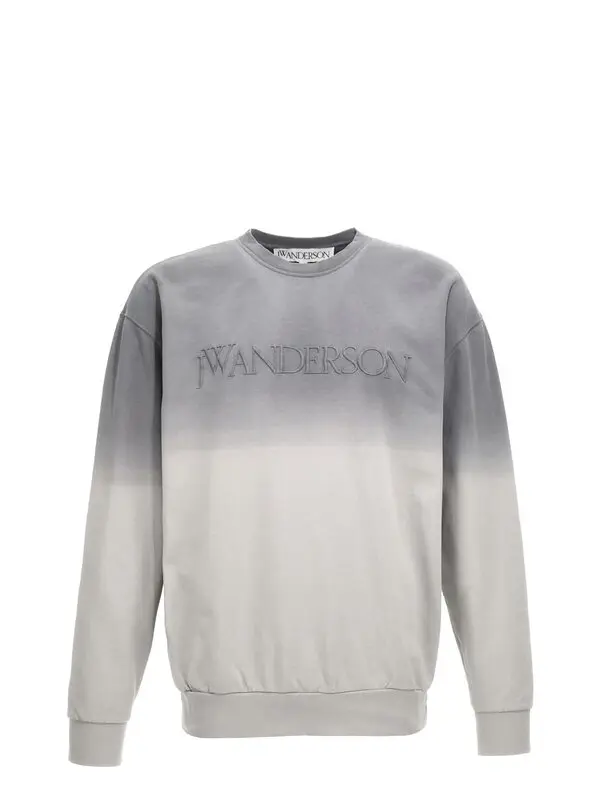 JW Anderson Logo Embroidery Sweatshirt - Gray