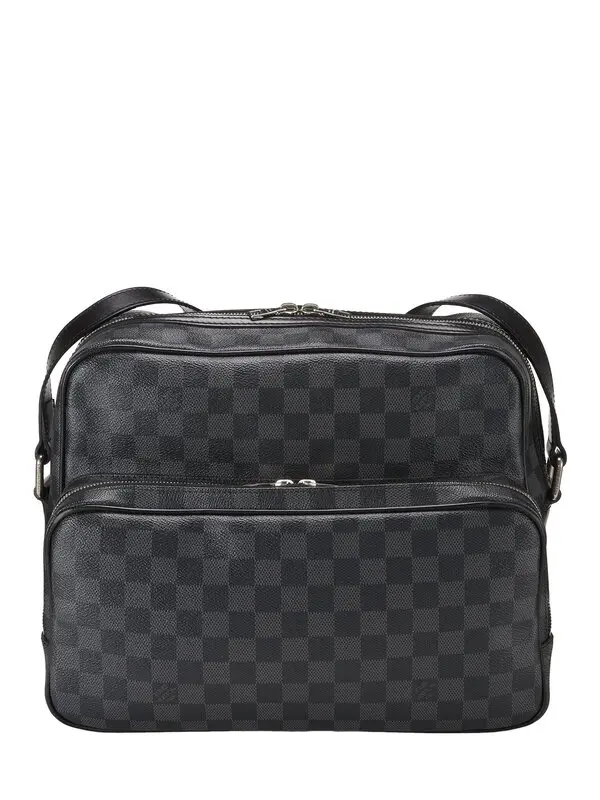 LOUIS VUITTON Damier Graphite Ieoh - Black