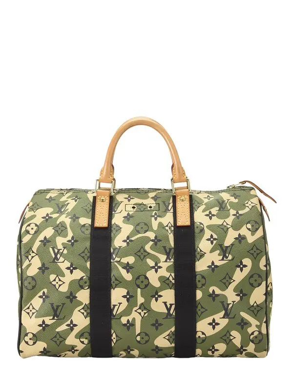 LOUIS VUITTON Takashi Murakami X Monogramouflage Speedy 35 - Green