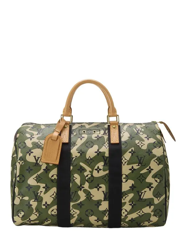 LOUIS VUITTON Takashi Murakami X Monogramouflage Speedy 35 - Green