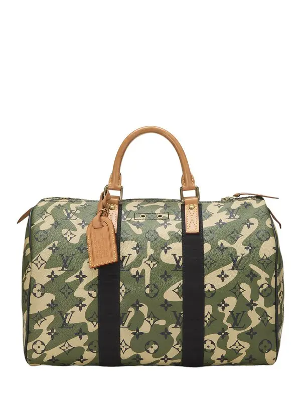 LOUIS VUITTON Takashi Murakami X Monogramouflage Speedy 35 - Green