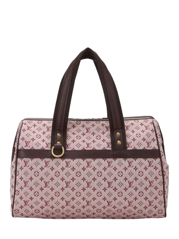 LOUIS VUITTON Monogram Mini Lin Josephine - Pink