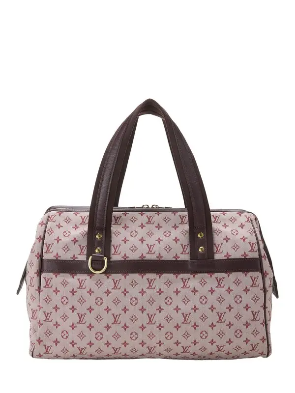 LOUIS VUITTON Monogram Mini Lin Josephine - Pink