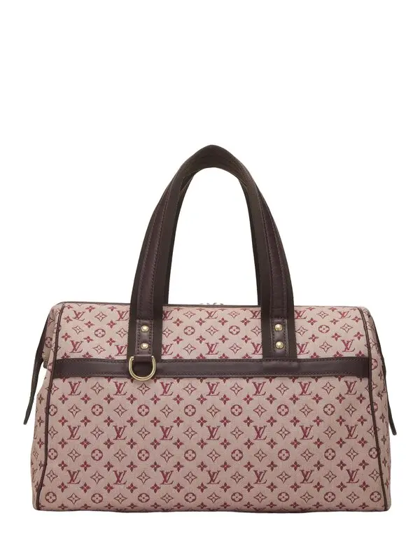 LOUIS VUITTON Mini Lin Josephine - Red