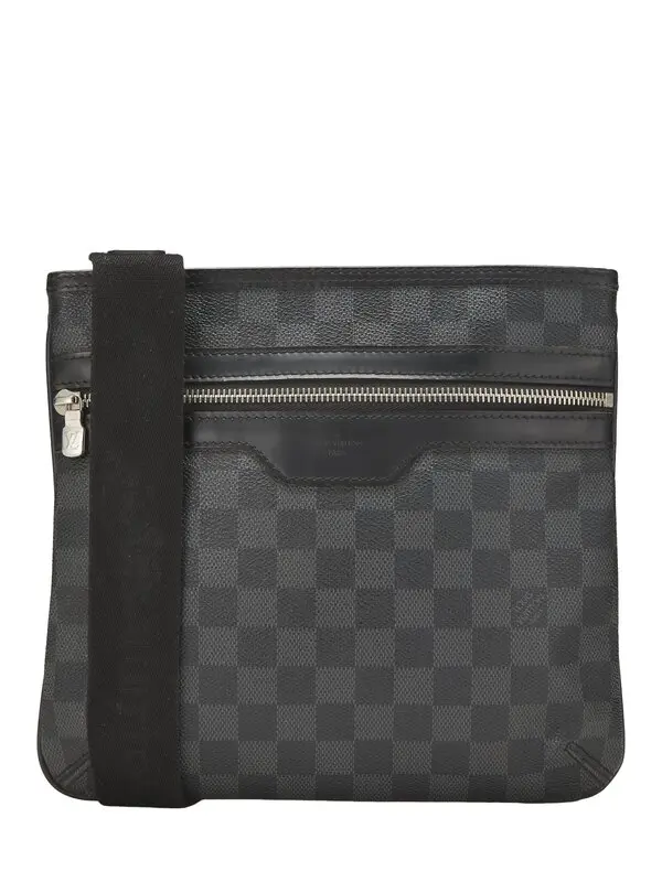 LOUIS VUITTON Damier Graphite Thomas Messenger Bag - Black