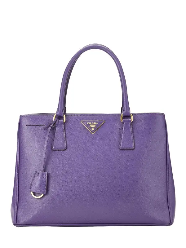 Prada Saffiano Executive Tote - Purple